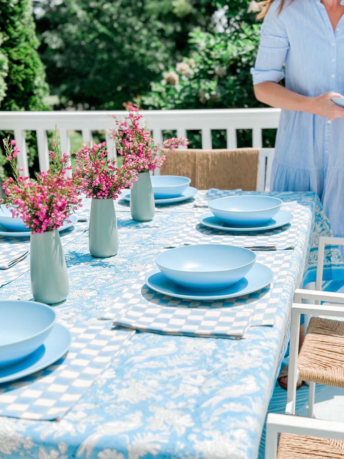 6 Simple Steps to Make Your Own Block-Printed Tablecloth